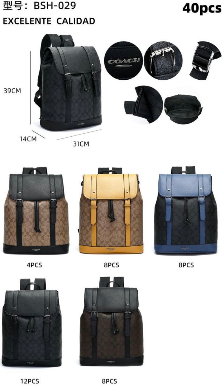 Mochila caballero tamaño extra grande alta calidad mod.bsh-030 (E4) – Cosmo Mayoreo 👜